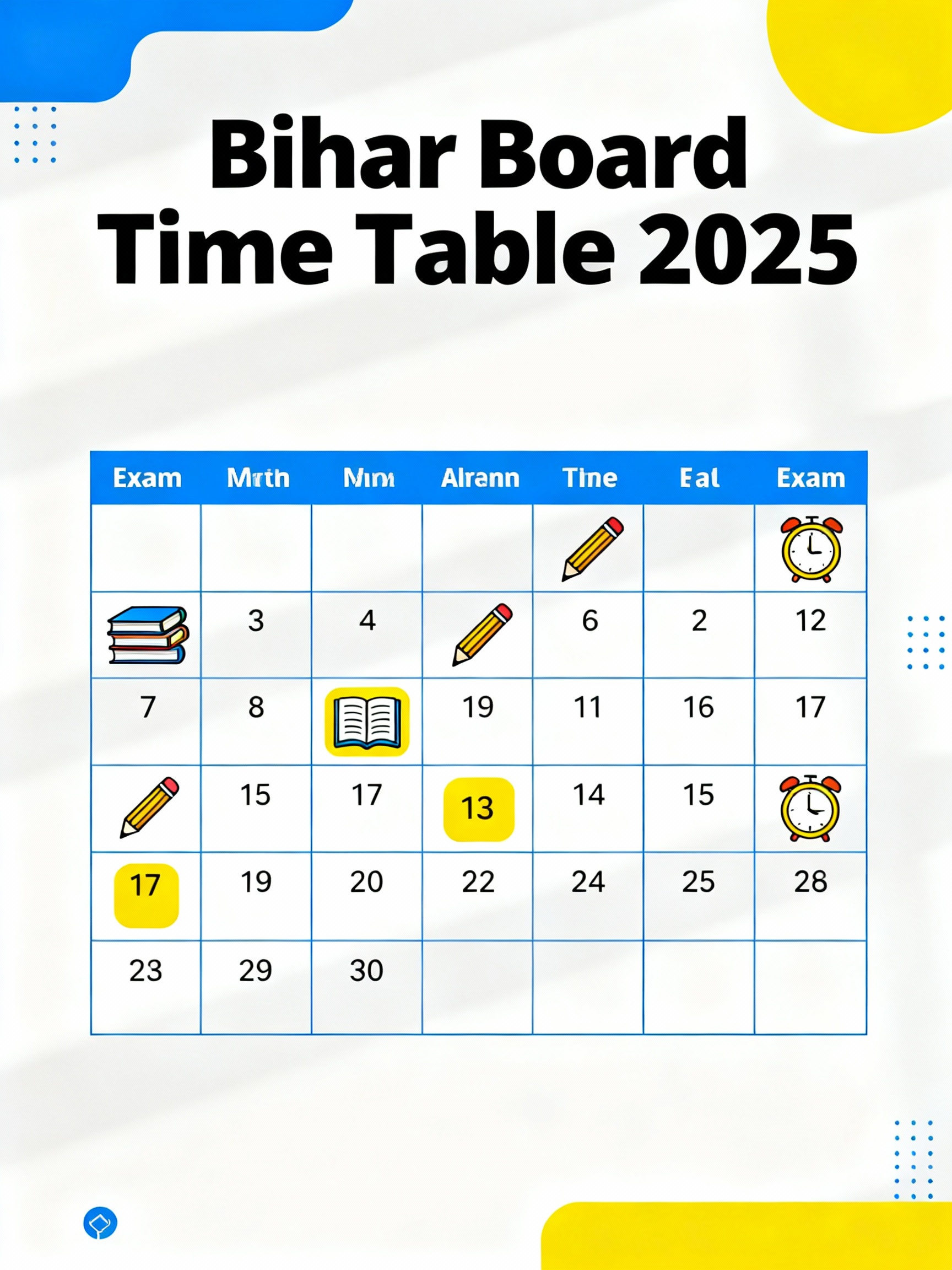 Bihar Board Time Table 2026: Class 10th,12th Exam Date Soon ...
